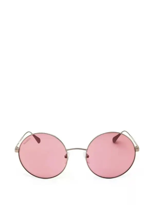 MAX&CO. Silver-tone Round Frame Sunglasses