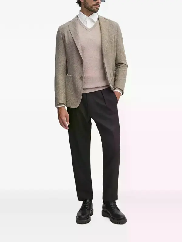 BENETTON V-neck Wool Sweater