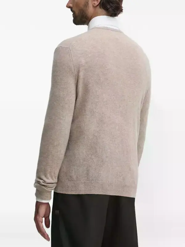 BENETTON V-neck Wool Sweater
