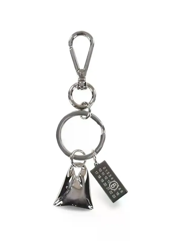 MAISON MARGIELA Bag-pendant Charm - Silver