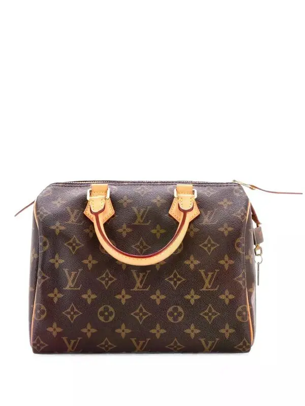 LOUIS VUITTON Speedy Monogram Canvas 25 Satchel - Brown
