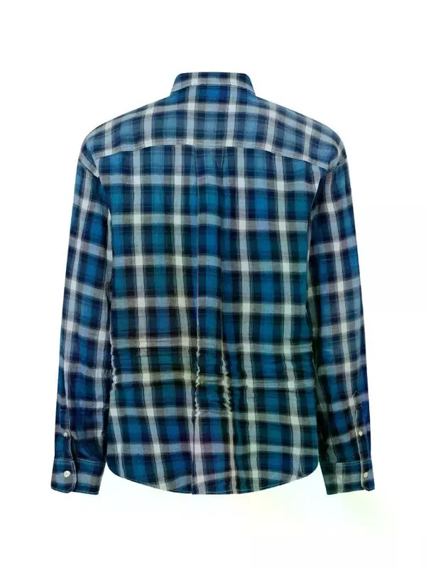 Dsquared2 Classic-check Dropped Shoulder Shirt
