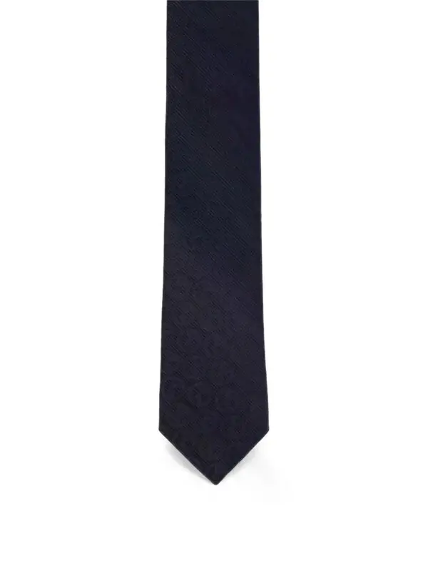 Giorgio Armani Ga Logo-jacquard Tie