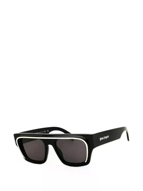 Palm Angels Salton Rectangle-frame Sunglasses
