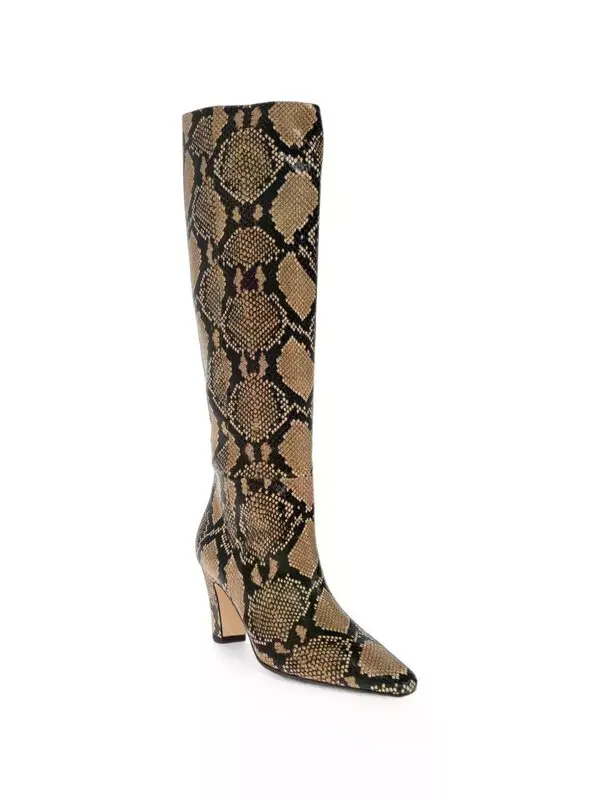AeydĒ Silva Snake-print Boots