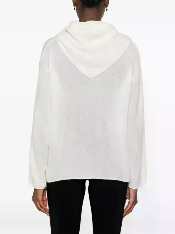IVORY PARIS Tie-detail Sweater