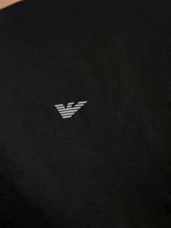 Emporio Armani Logo Print Pajama Set