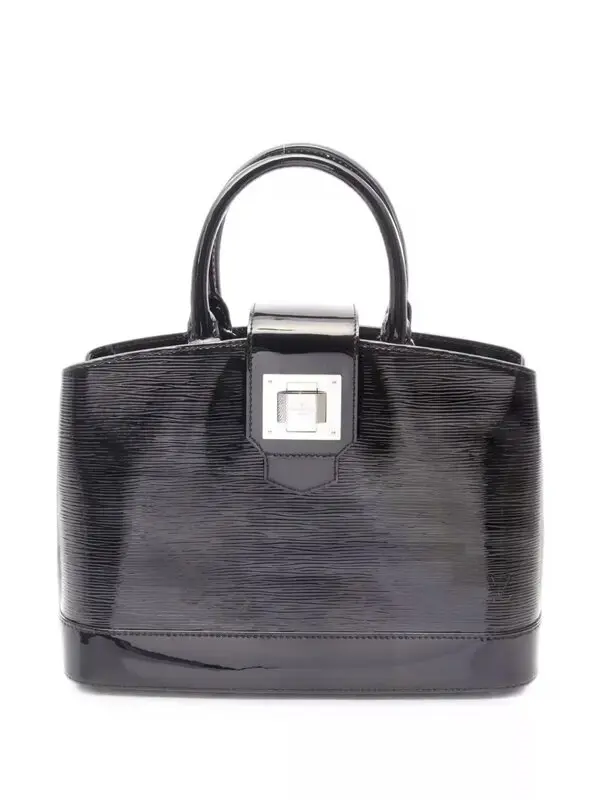 LOUIS VUITTON Mirabeau Pm Epi Noir Tote Bag - Black