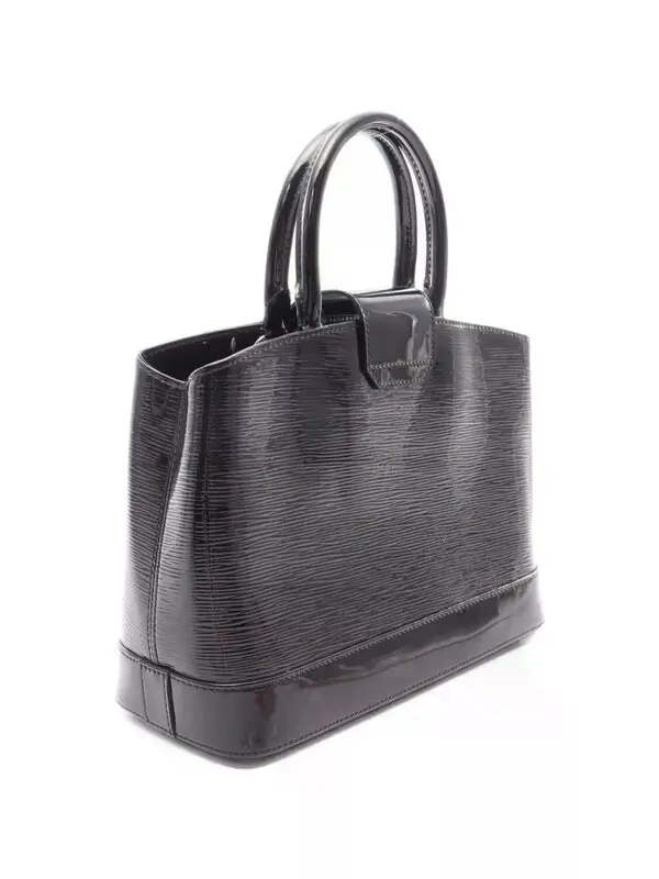 LOUIS VUITTON Mirabeau Pm Epi Noir Tote Bag - Black