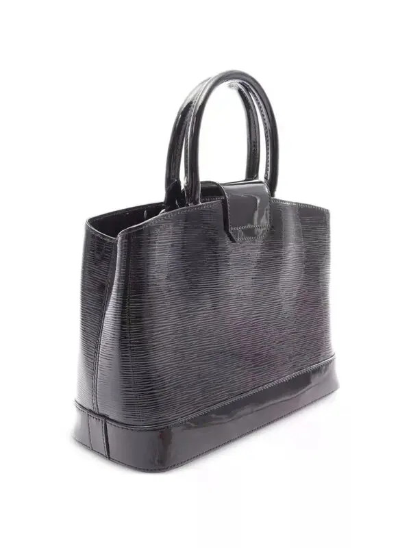 LOUIS VUITTON Mirabeau Pm Epi Noir Tote Bag - Black