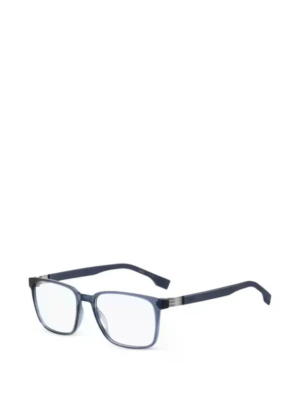 BOSS Rectangle Frame Eyeglasses - Blue