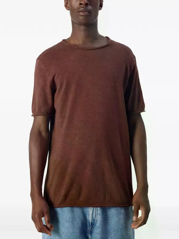 American Vintage Sonoma Raw-edge T-shirt