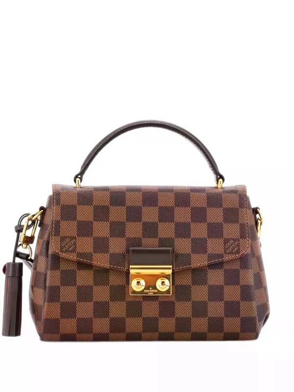 LOUIS VUITTON Croisette Handbag Damier Crossbody Bag - Brown