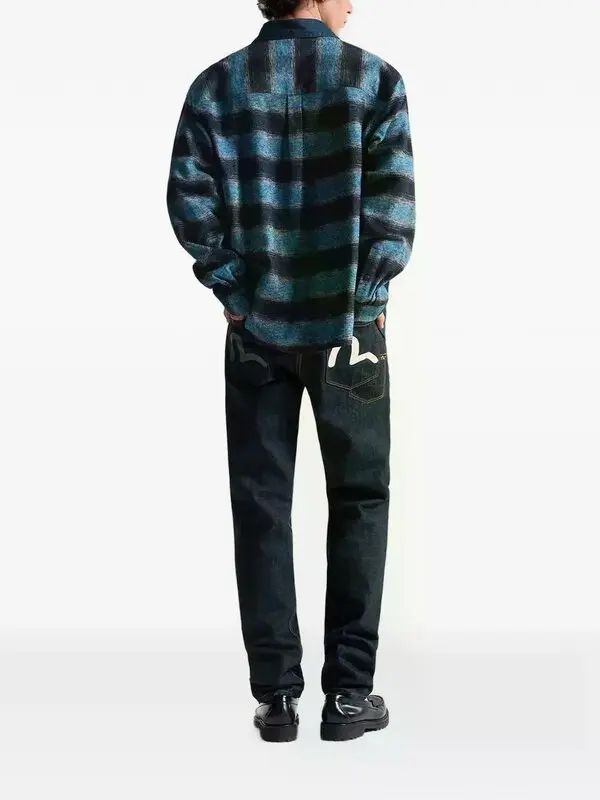 EVISU Seagull-print Jeans