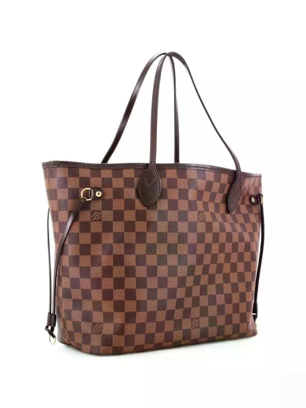 LOUIS VUITTON Neverfull Nm Damier Mm Tote Bag - Brown