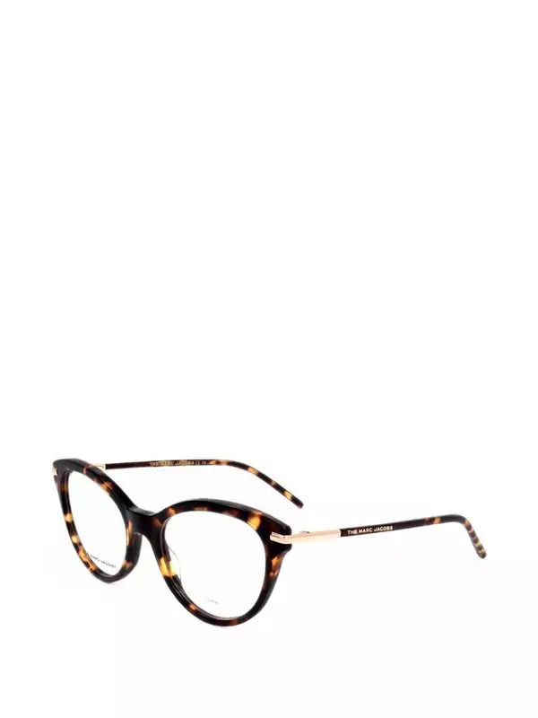 Marc Jacobs Tortoiseshell-effect Cat-eye Glasses - Brown