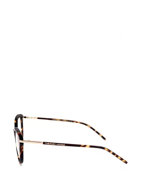 Marc Jacobs Tortoiseshell-effect Cat-eye Glasses