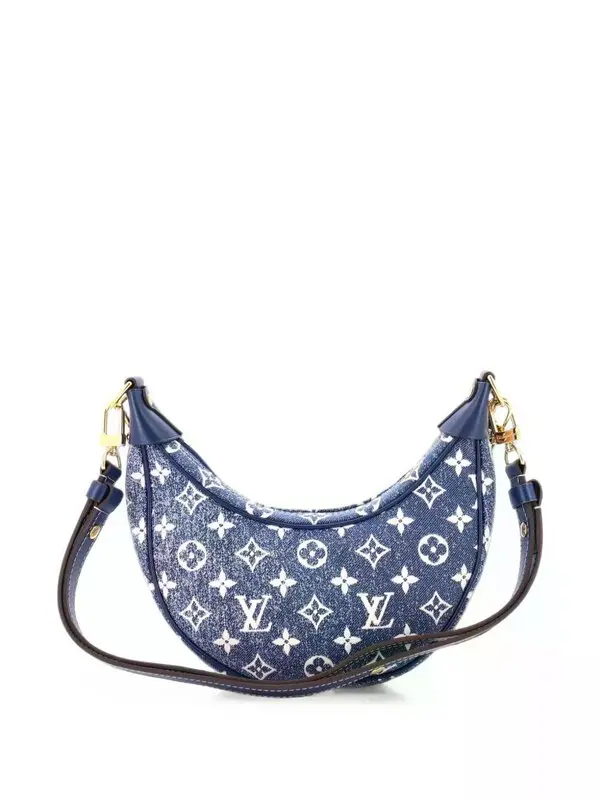 LOUIS VUITTON Monogram Hobo Bag - Blue