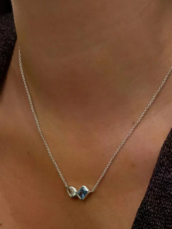 DOWER & HALL Tutti Frutti Topaz Necklace