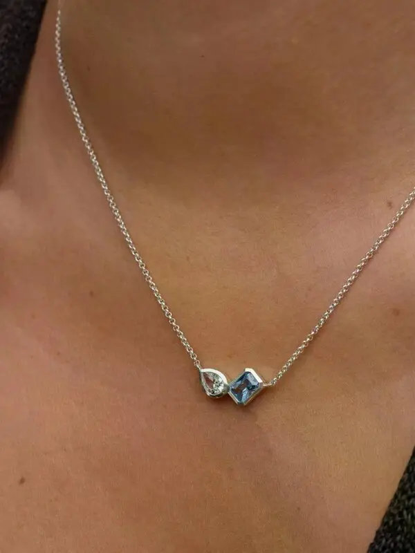 DOWER & HALL Tutti Frutti Topaz Necklace
