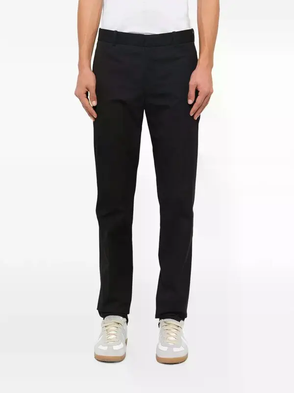 Alexander McQueen Slim-fit Trousers - Black