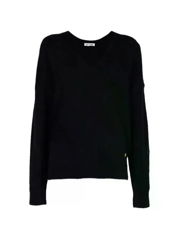 Eterne V-neck Sweater - Black