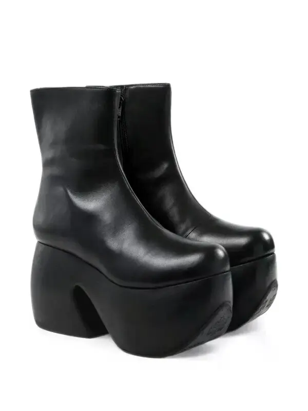 Comme Des Garçons Platform Ankle Boots