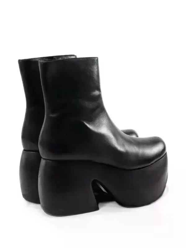 Comme Des Garçons Platform Ankle Boots