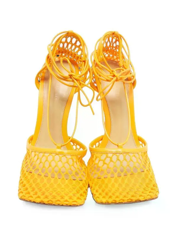 Bottega Veneta Stretch Mesh Pumps