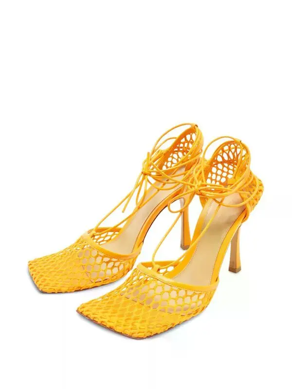 Bottega Veneta Stretch Mesh Pumps