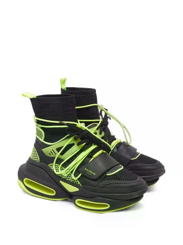 Balmain B-bold High-top Sneakers - Black