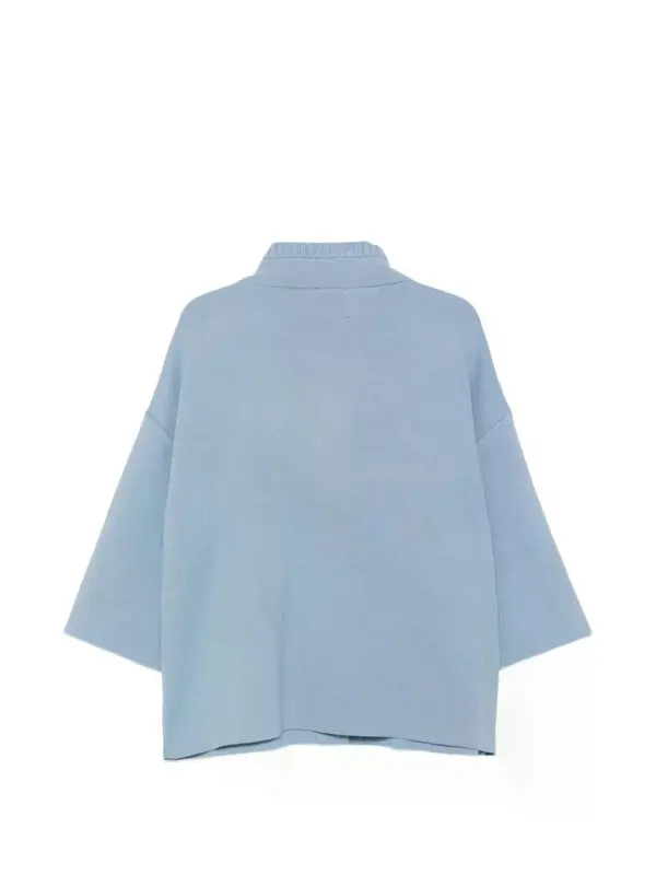 ANNE CLAIRE Patch-pocket High-neck Jacket
