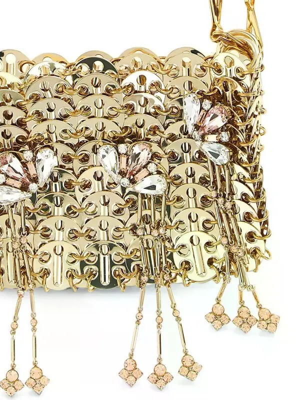 Rabanne 1969 Nano Crystal-embellished Shoulder Bag