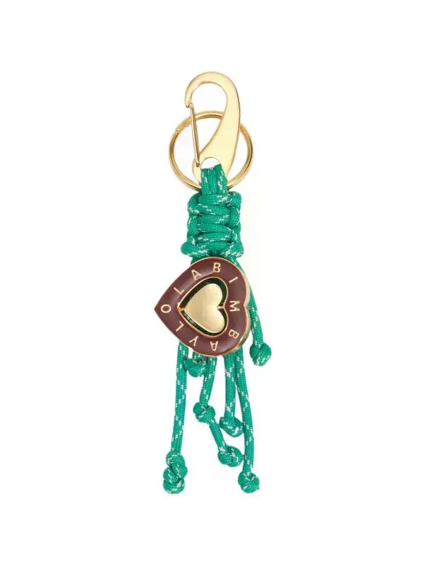 Bimba Y Lola Heart Key Ring - Green