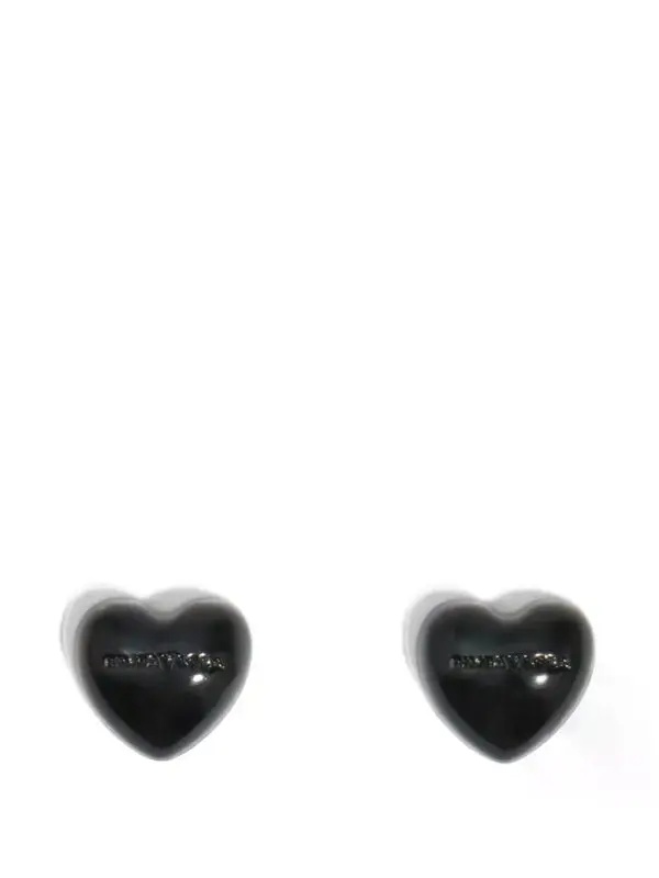 Bimba Y Lola Enameled Heart Earrings