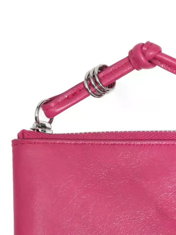 Bimba Y Lola Small Fuchsia Leather Purse