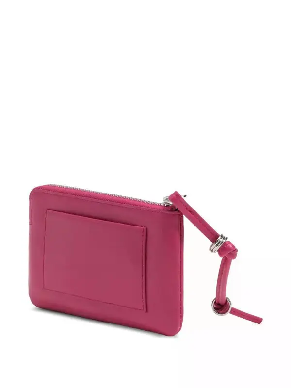 Bimba Y Lola Small Fuchsia Leather Purse - Pink