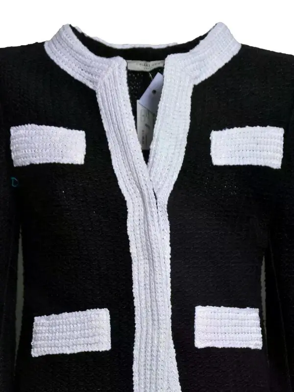 CHARLOTT Contrast-trim Bouclé Jacket