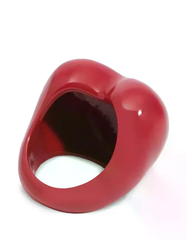 Bimba Y Lola Enameled Heart Ring