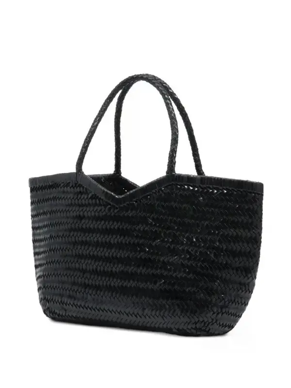 Bimba Y Lola Large Plaited Leather Shopper Bag