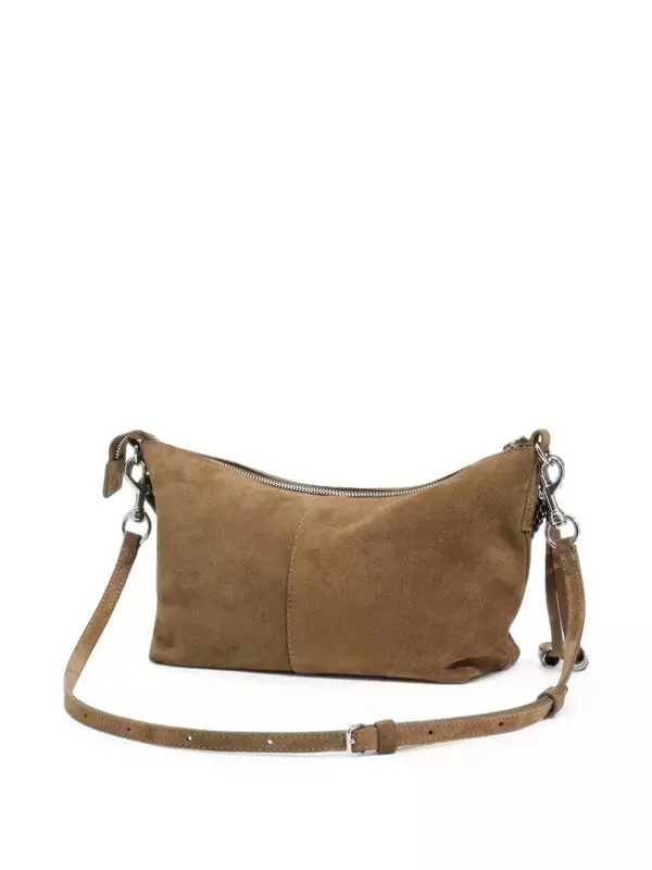 Bimba Y Lola Medium Olive Suede Madrid Bag