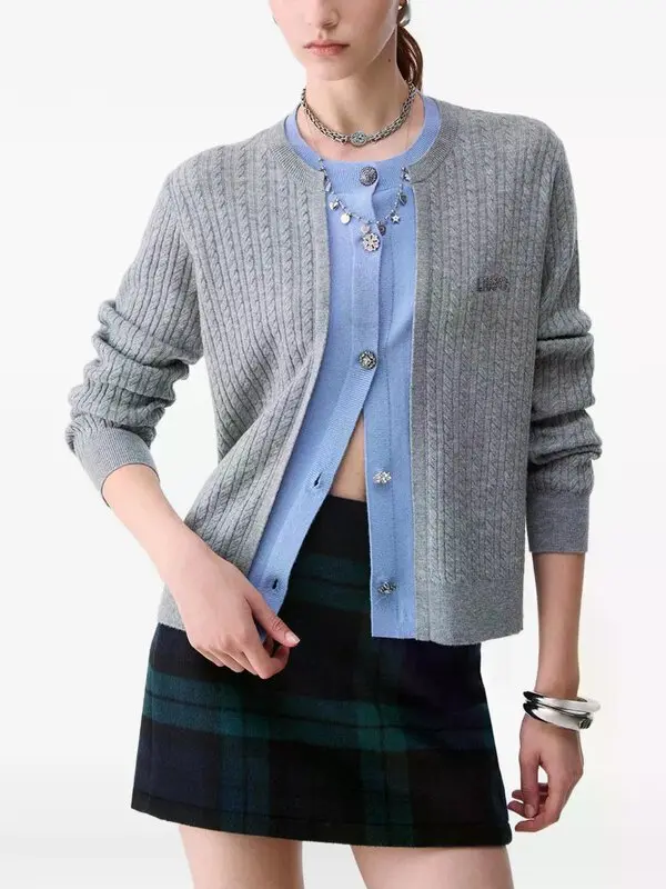 Liu Jo Cardigan With Jewel Buttons