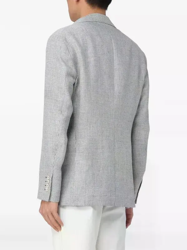 Brunello Cucinelli Check-pattern Tailored Jacket