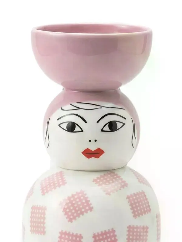 SELETTI Canopie Luna Porcelain Jar