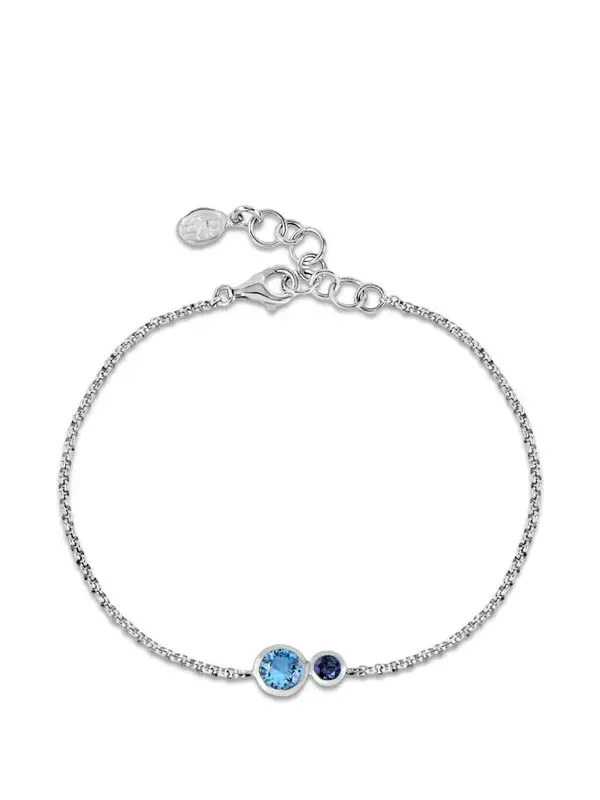 DOWER & HALL Tutti Frutti Duo Chain Bracelet - Silver