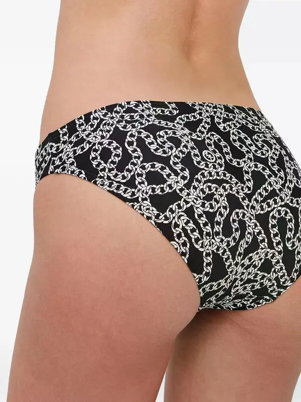 Michael Kors Chain-print Bikini Bottoms