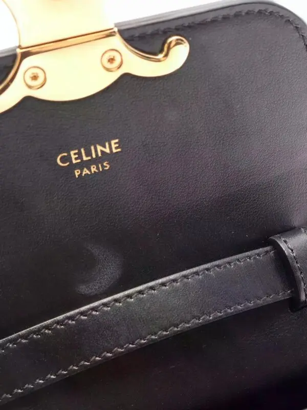 Celine Mini Claude Shoulder Bag - Black
