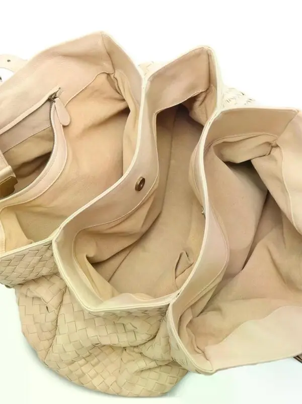 Bottega Veneta 2000s Intrecciato Tote Bag - Neutrals