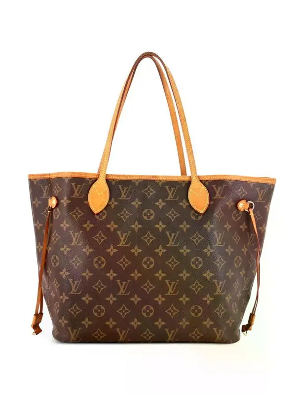 LOUIS VUITTON Monogram Canvas Tote Bag - Brown