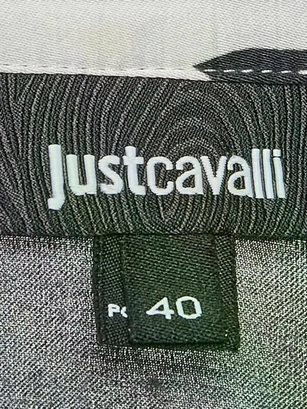 Just Cavalli Abstract-print Button-up Shirt